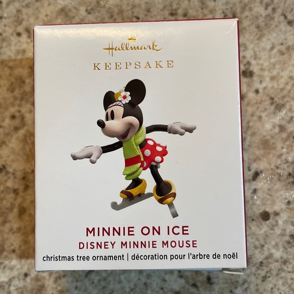 Hallmark | Holiday | Hallmark 220 Disney Minnie On Ice Ornament | Poshmark